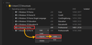 Learn to Convert install.esd to install.wim on Windows