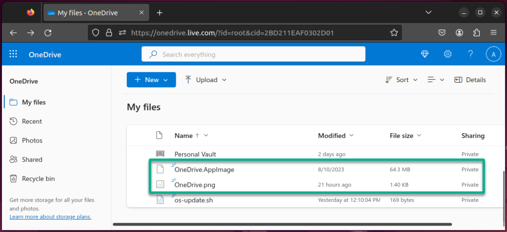 Integrating the OneDrive Linux GUI and Sync Cross-Platform