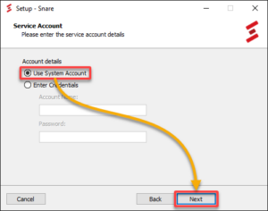 How to Set up the Snare Syslog Agent