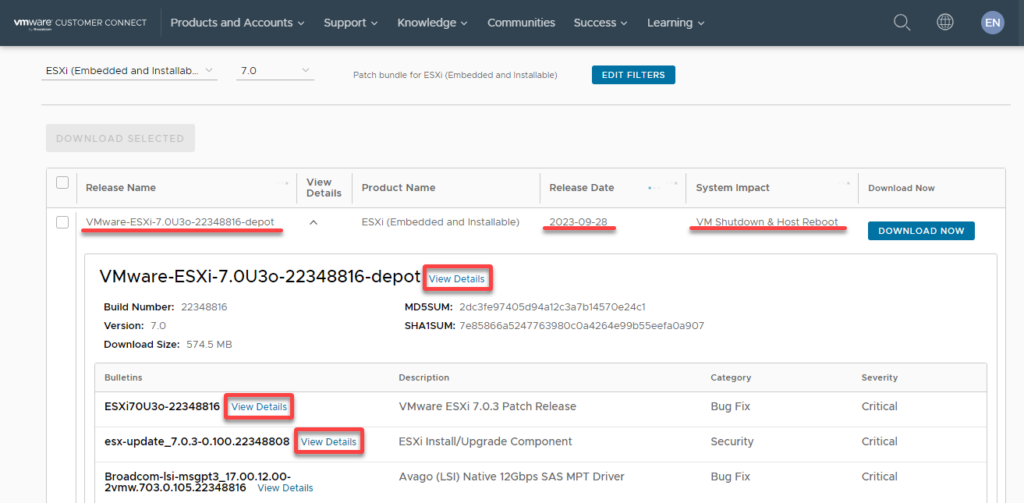 Keeping Up-to-Date With VMware Patches