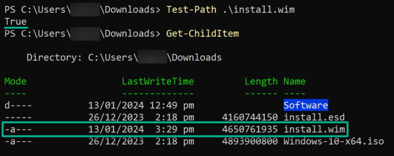Learn to Convert install.esd to install.wim on Windows