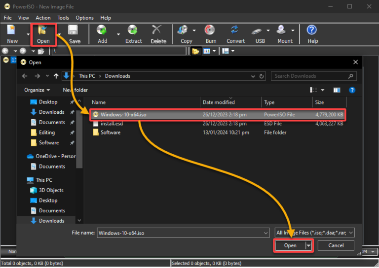 Learn to Convert install.esd to install.wim on Windows