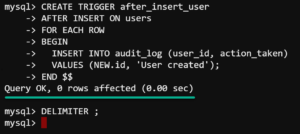 Learning MySQL Triggers Through Practical Examples