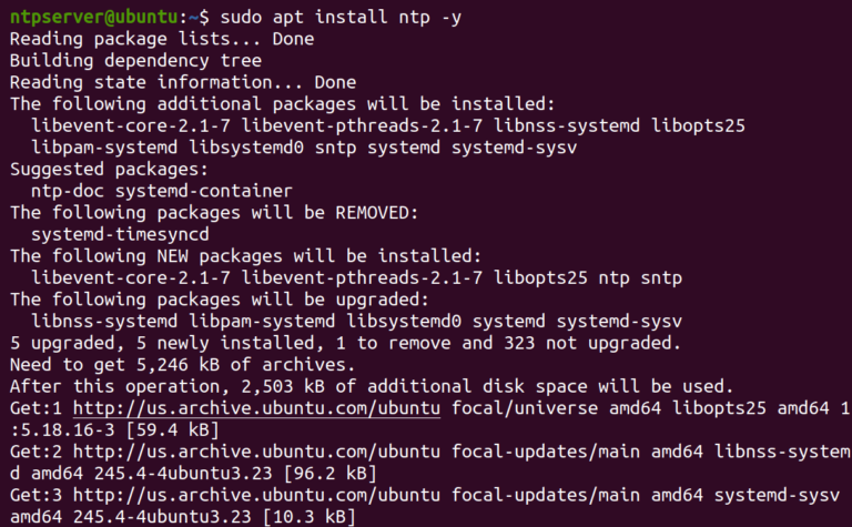 How To Setup Ubuntu Ntp Server
