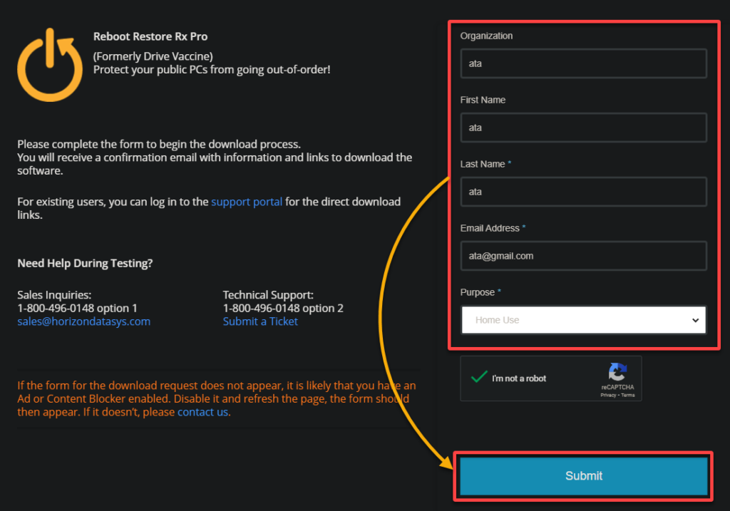 How to Install Reboot Restore Rx on Windows