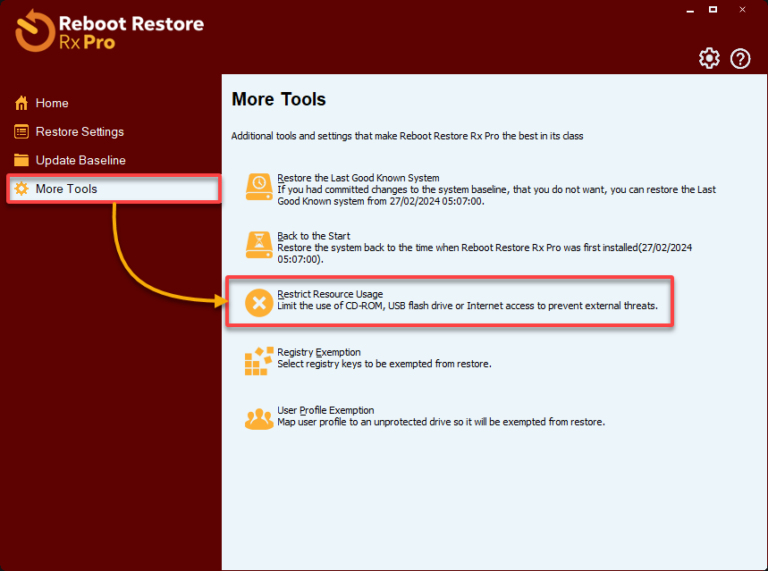 How to Install Reboot Restore Rx on Windows