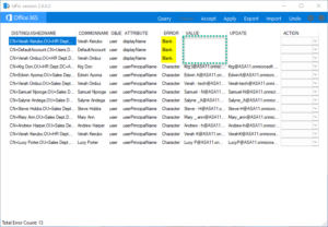 Solve Azure AD Connect Errors via the Microsoft IdFix Tool