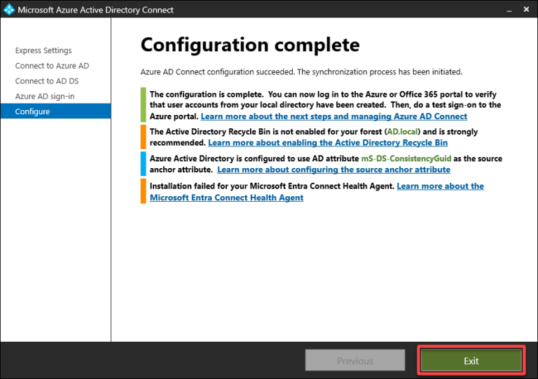 Solve Azure AD Connect Errors via the Microsoft IdFix Tool