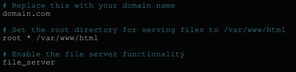 Automating Site Deployments with Caddy Web Server