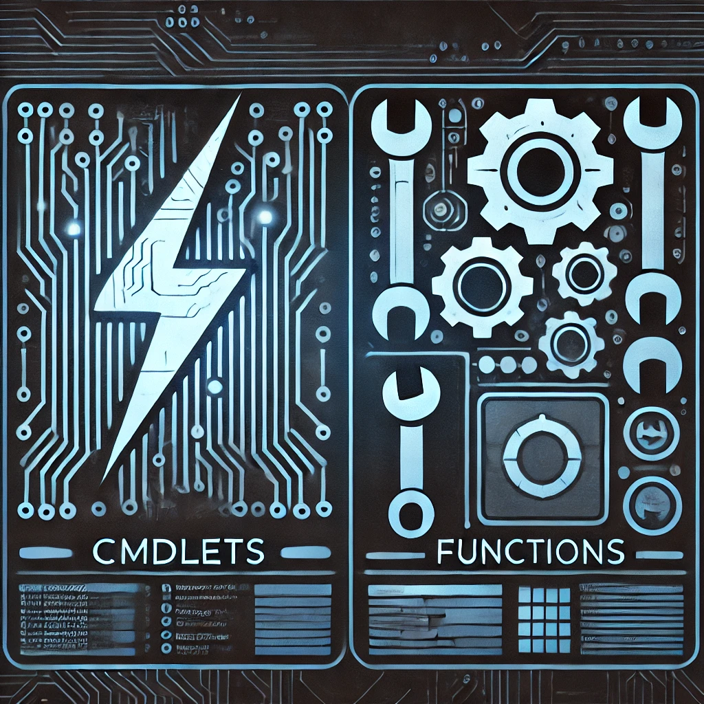 PowerShell Functions vs. Cmdlets: Difference?